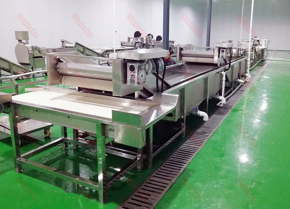 Fresh Vegetable processing line in Australia - Jinan Star Bake Machine ...